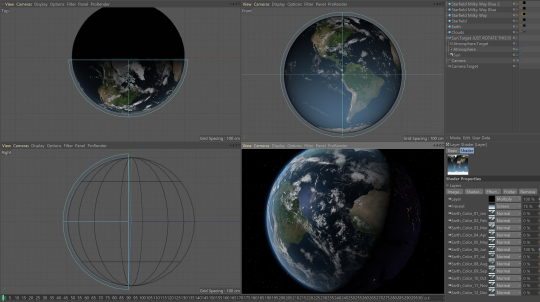 3D Earth & Moon Model v5 » Download and buy PRO 3D models on NoneCG.com